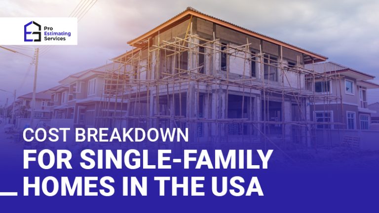 Single Family Home Cost Breakdown in the USA | 2026